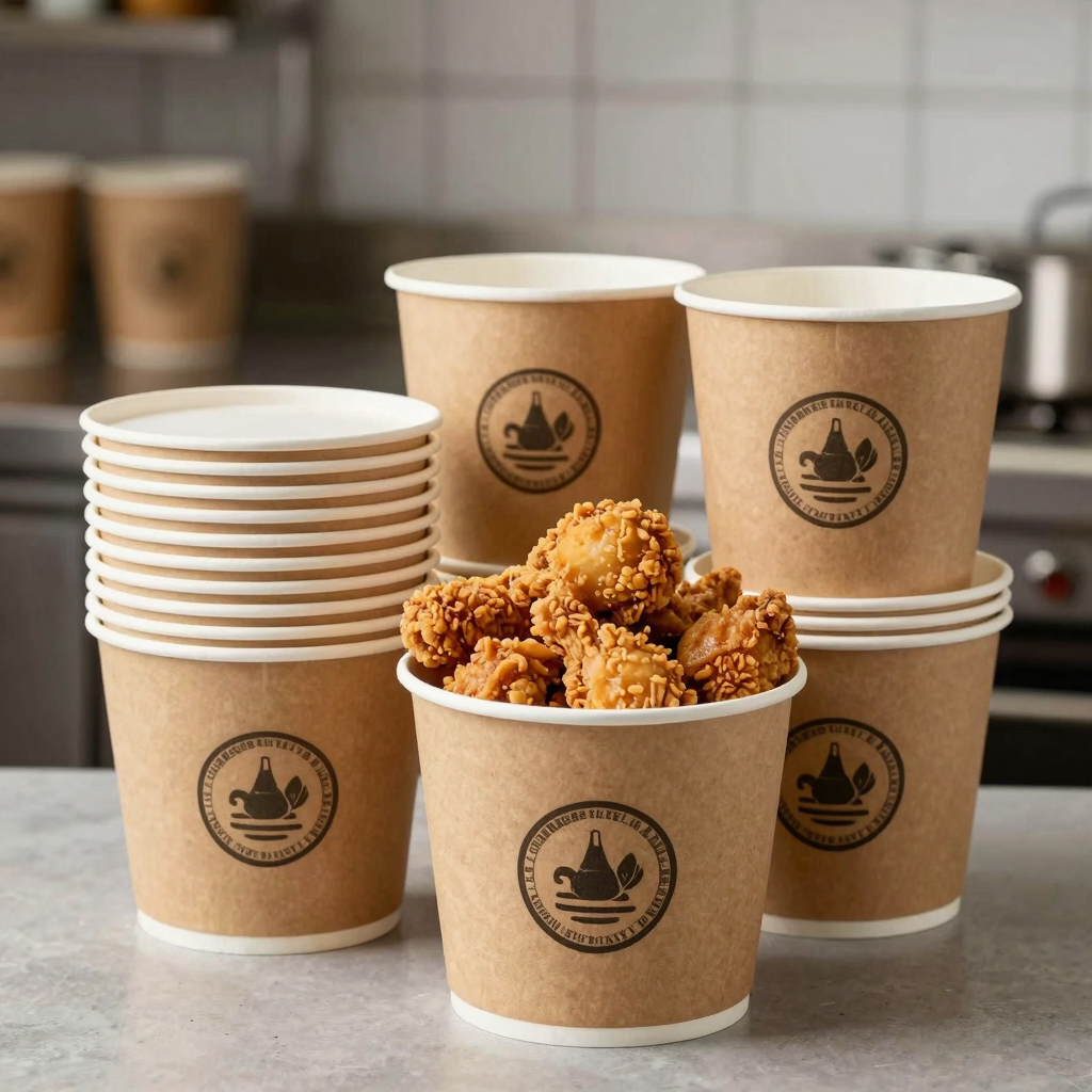 Leak-Proof & Grease-Resistant: Why the Paper Bucket for Chicken Factory ...